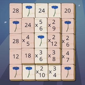 Math Mahjong Multiplication - School Games